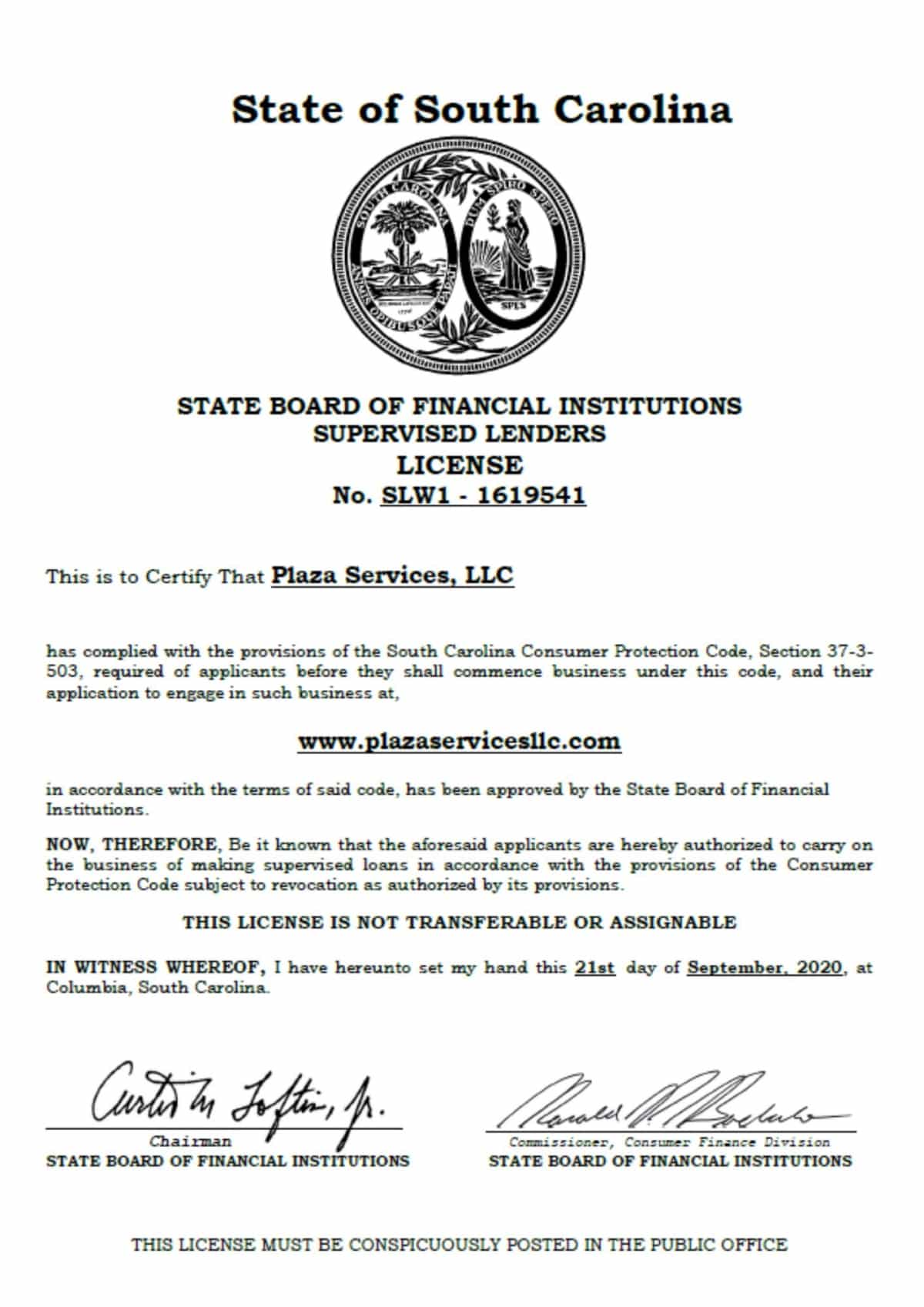 Payments and Options that Work for You - Plaza Services, LLC